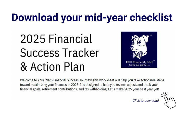 Dentists' your Mid-Year Financial check-in! | E2E Financial, LLC